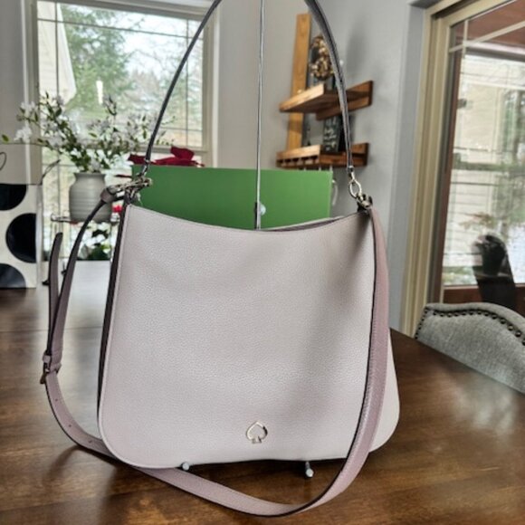 kate spade | Bags | Kate Spade Kailee Mixed Material Medium Double ...